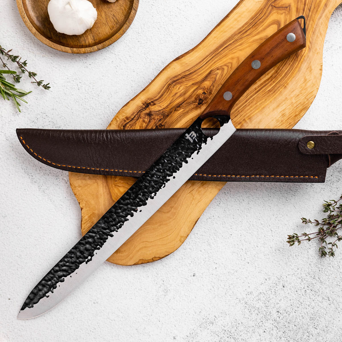 Explorer Series - 12" Slicing Knife – Forged Blade