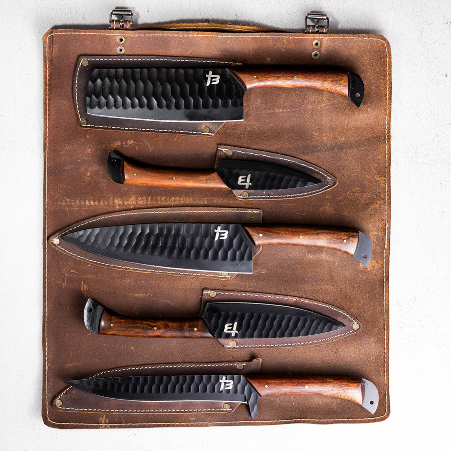 Wildrose Series Knife Sets | The Forged Blade